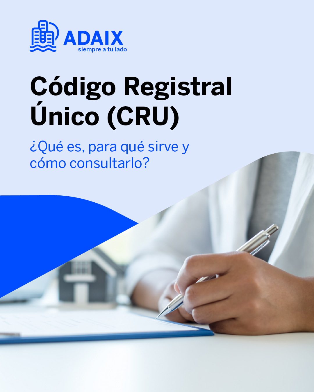 Código Registral Único (CRU): qué es y para qué sirve